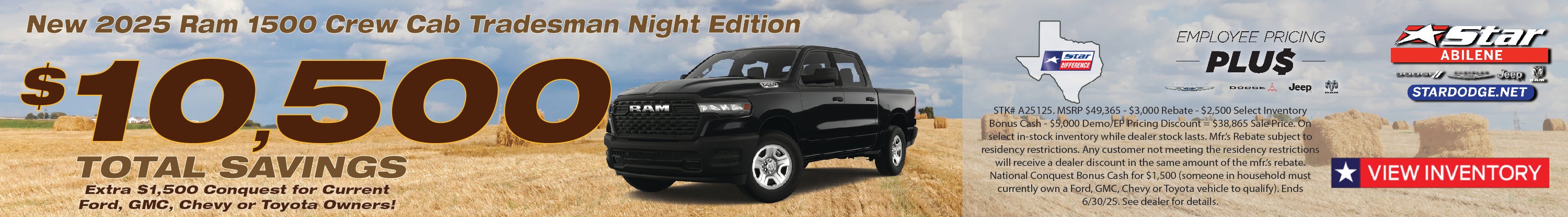 2025 Ram Tradesman Package Upgrades | Star Dodge Chrysler Jeep Ram